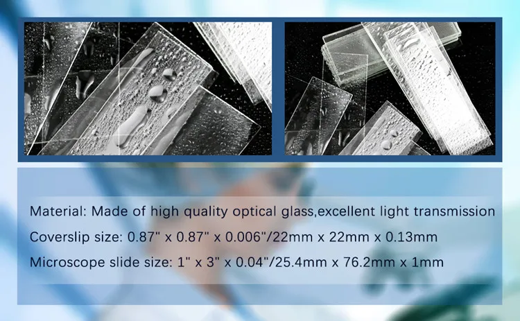 Laboratory Consumable Histology Prepared Cover Slip Cover Glass ...