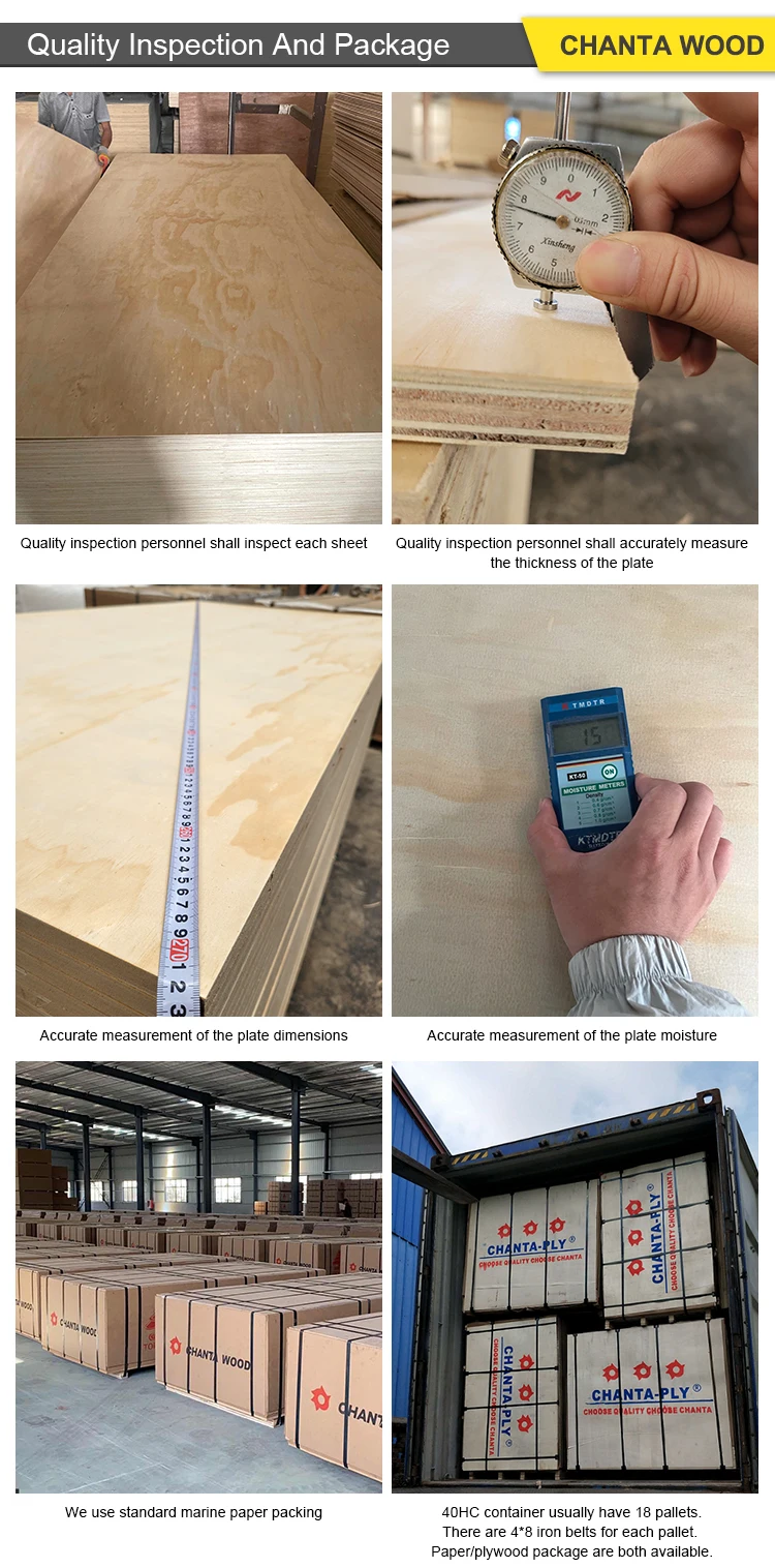Triplay Pine Plywood 18mm for Peru Market - First-Class Quality