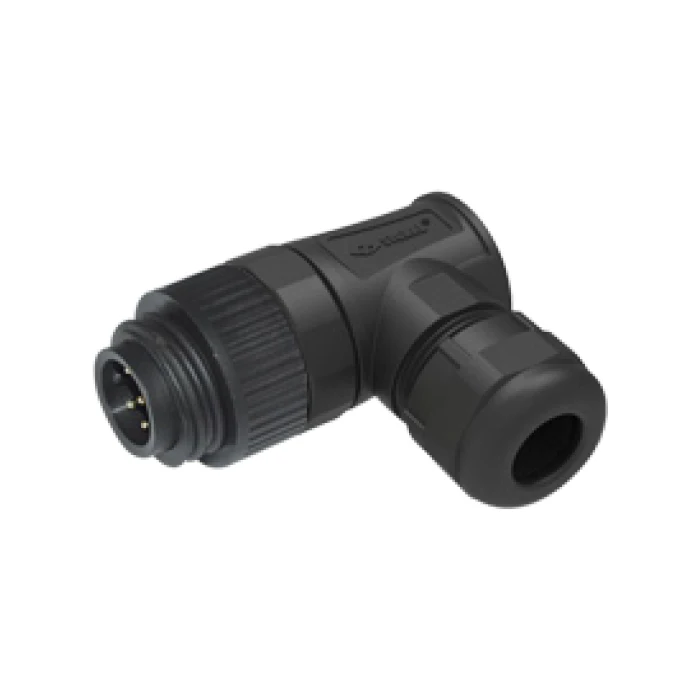 RD24 circular connectors male female 90 degree plastic waterproof IP67 ...