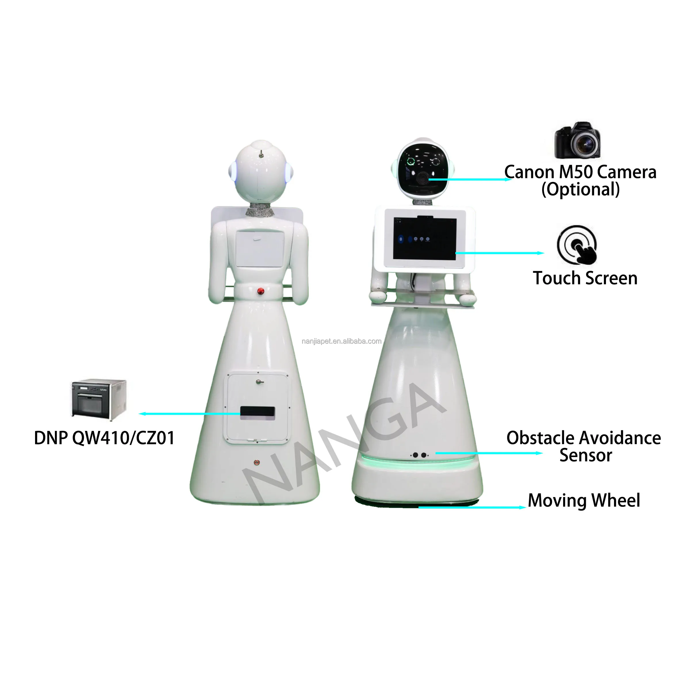 Magic Intelligent Operation Photobooth Machine Roaming Photo Booth ...