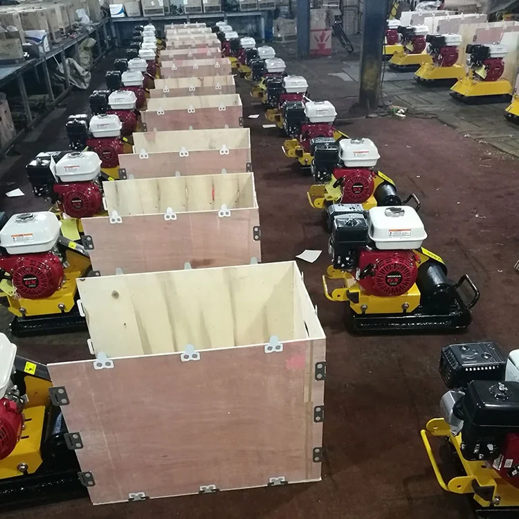 Small Mini Gasoline Loncin Soil Asphalt Vibratory Plate Compactor Price ...