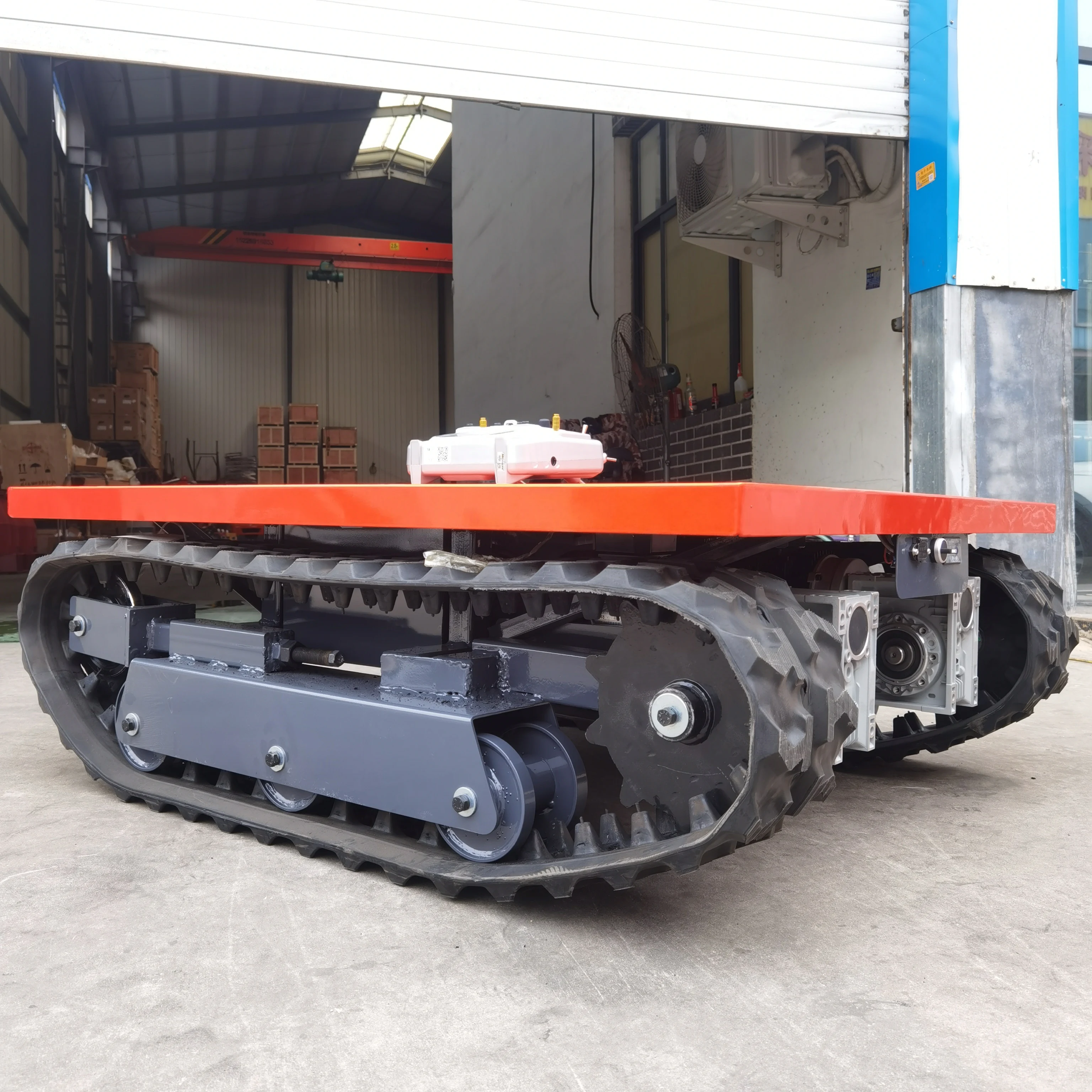 Custom Rubber Chassis Steel Tracked Undercarriage for Mining Drilling ...