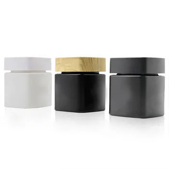 Storage stash packaging child resistant glass jar with lid