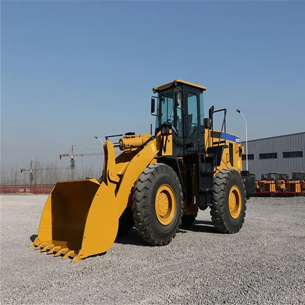 655f 5 Ton Hydraulic Wheel Loader With Fork Quick Hitch And Front End ...