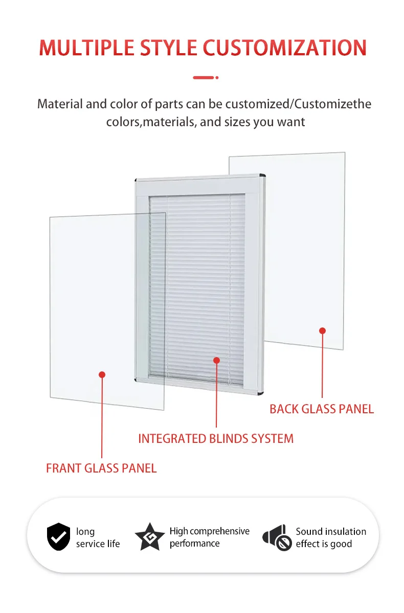 Customizable Magnetic Window Blinds - Durable & Stylish