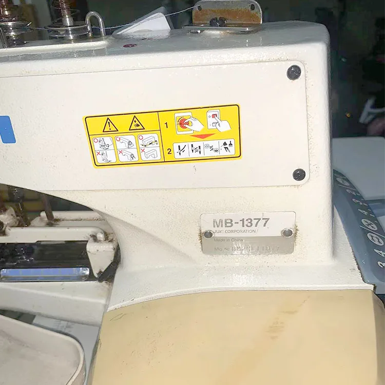 Japan Brand Used Juki 1377 Button Attach Golden Supplier Industrial ...