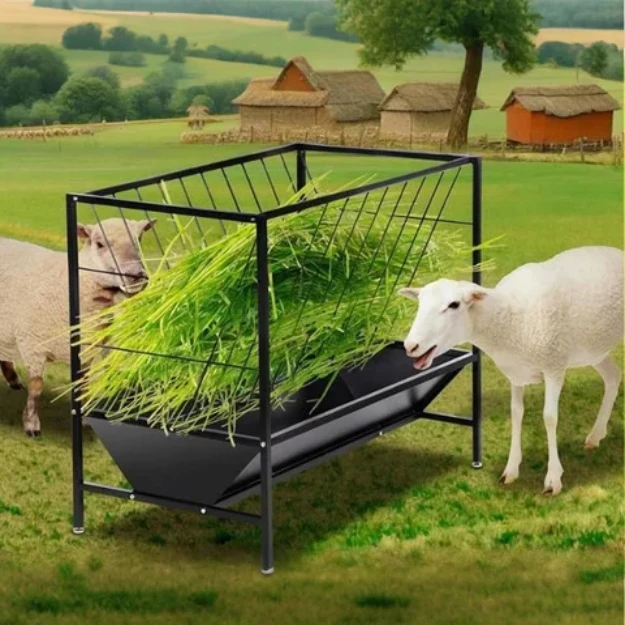 Goat Feeder Feeding Trough Horse Trough Livestock Heavy-Duty Livestock ...