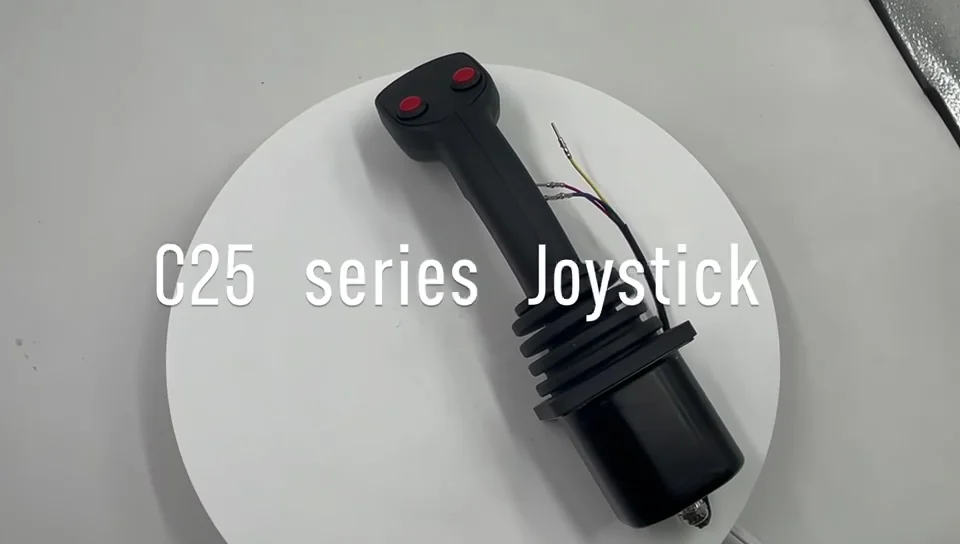 C25 multi-axis operation industrial joystick excavator handle control ...