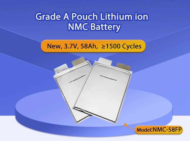 3.7V 58ah Farasis NMC Pouch Cells - High Energy Density