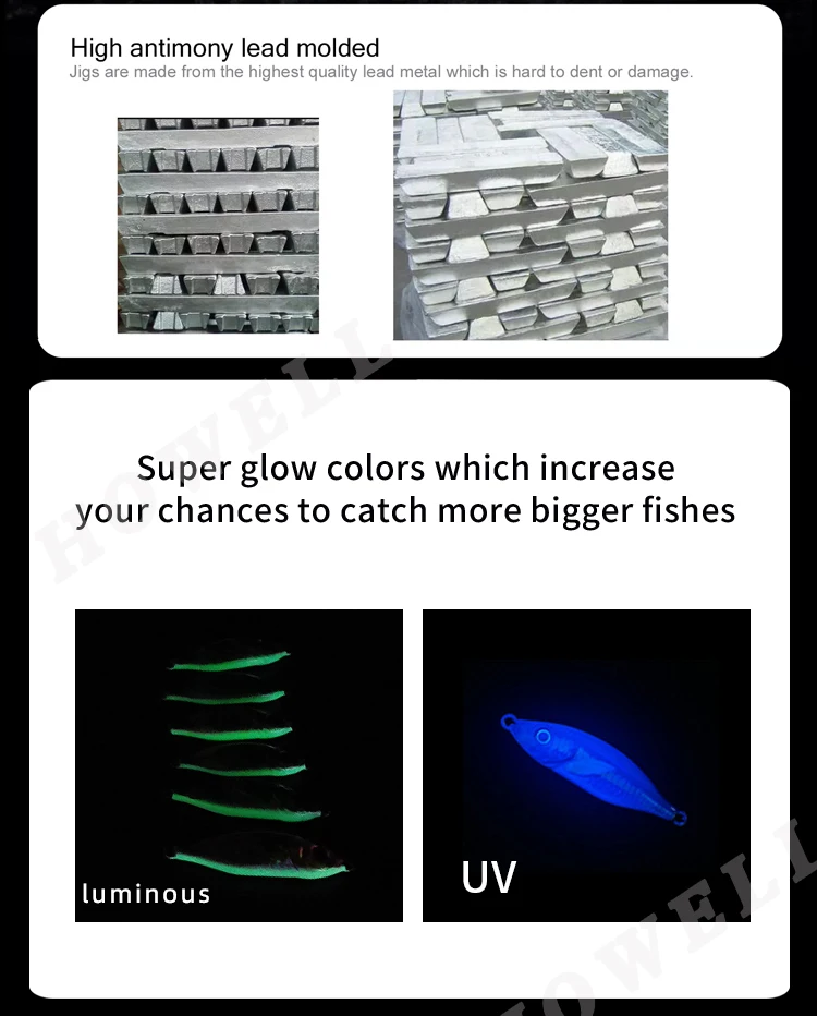 Oem Rattle Sound Metal Lead Casting Jig Bait 15g-100g 3d Print ...