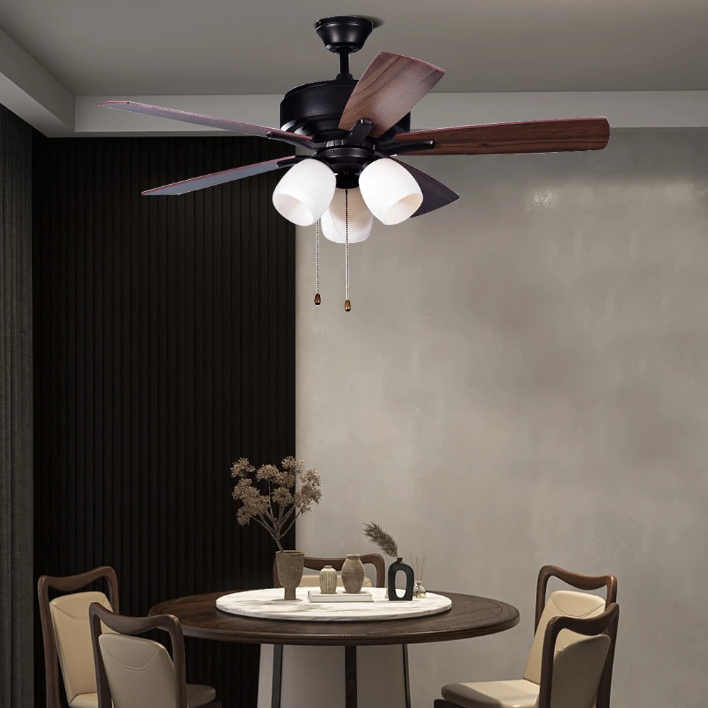 Decoration Fancy Remote Control 52 Inch Dining Area Bedroom Ac Dc ...