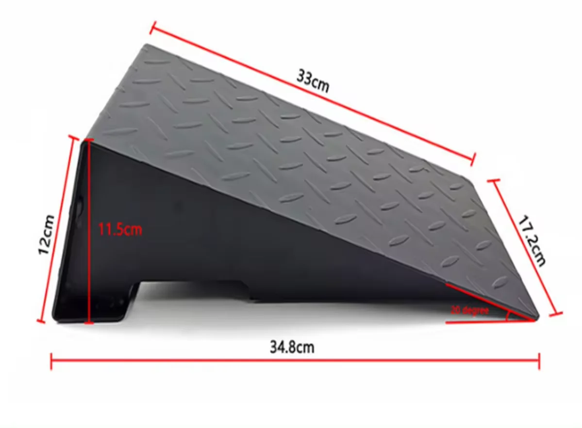 Heavy-Duty Steel Metal Squat Wedge Block Set Non-Slip Two Squat Ramp ...