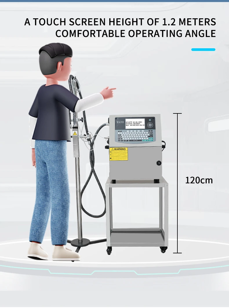 Handheld Inkjet Printer Assembly Line Inkjet Printing And Coding Machine Production Date Small