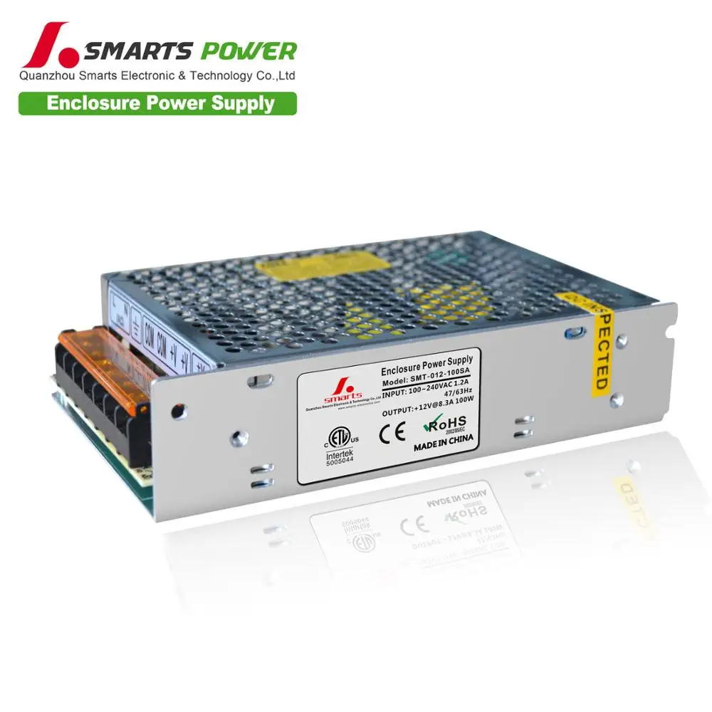 intertek led power supply transformer 120vac to 12vdc 10A| Alibaba.com