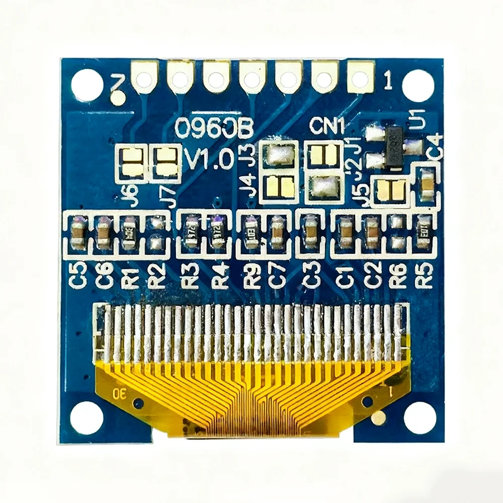 Free Sample 1.3-inch OLED 128x64 SSD1306 7-pin I2C Panel Mounting OLED ...
