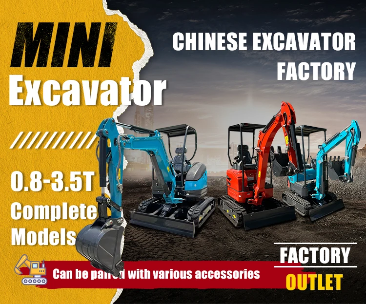 Mini Crawler Excavators - High Power, Small Footprint