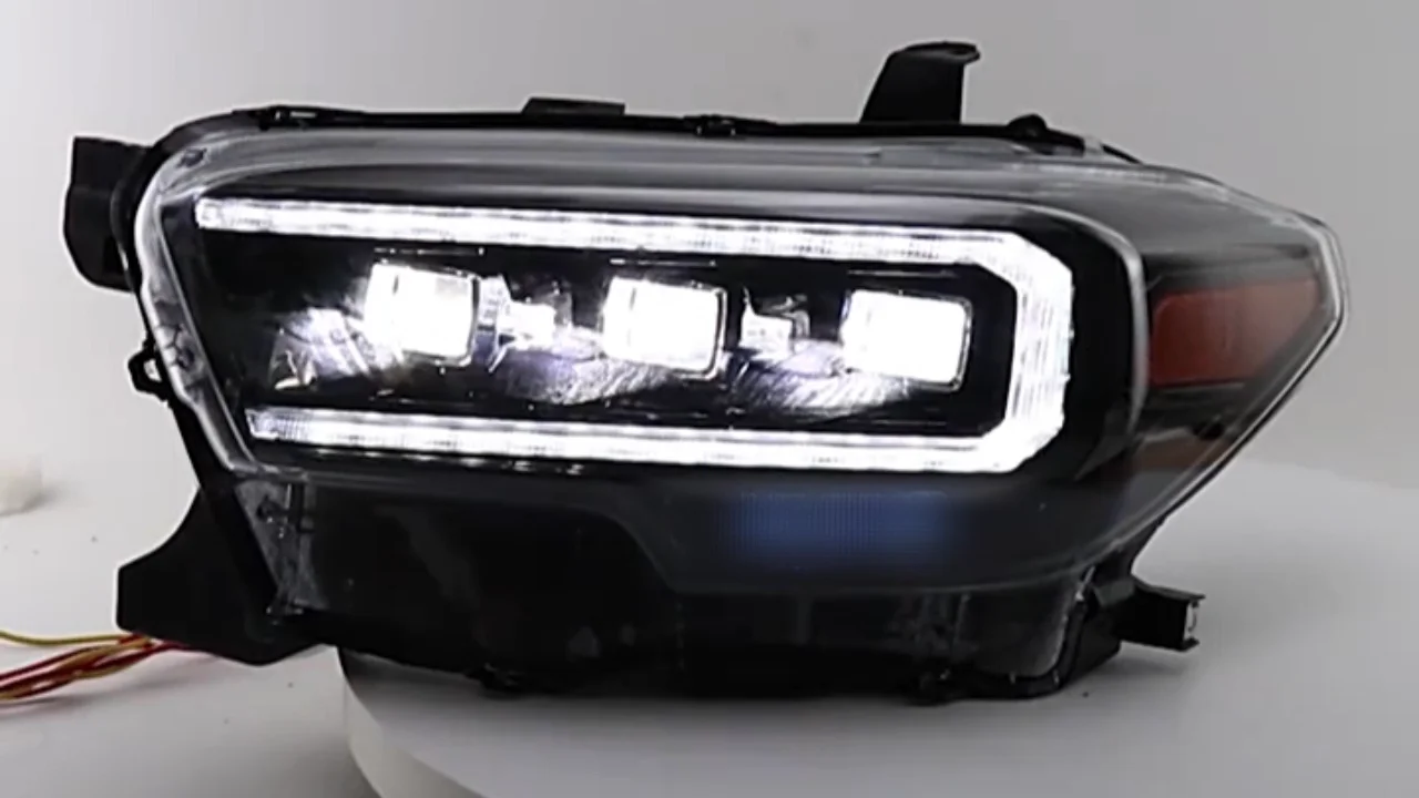 Vland New Design Parabolic Reflector Dynamic Drl Full Led Car Headlight ...