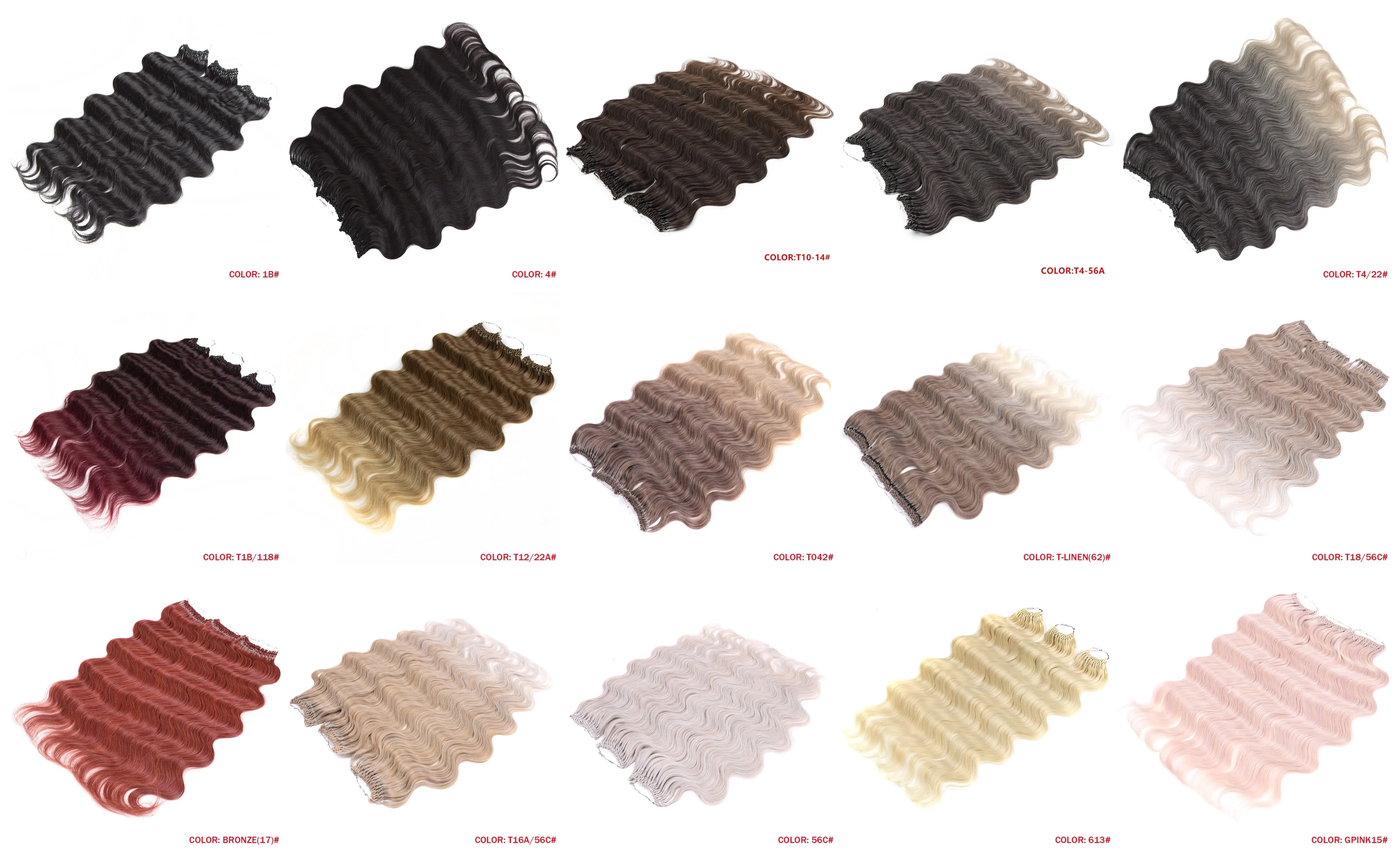 Wholesale Body Wave High Temperature Resistance Fiber Locs Ombre ...