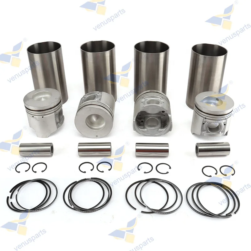 Factory ODM Excavator 4D35 Engine Piston Pin Lock Cylinder Liner Kit ...
