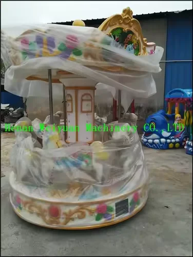 Indoor Outdoor Carnival Funfair Amusement Park Kids Carousel Ride Merry ...