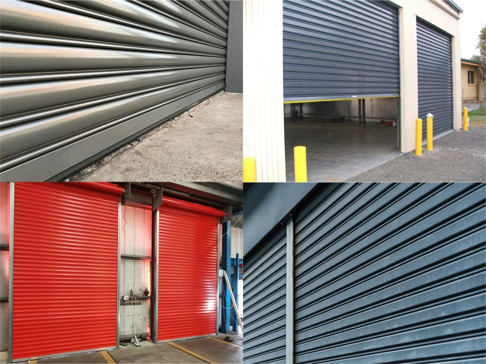 Wadjay Industrial Galvanized Steel Rolling Shutter Door Roll Forming ...