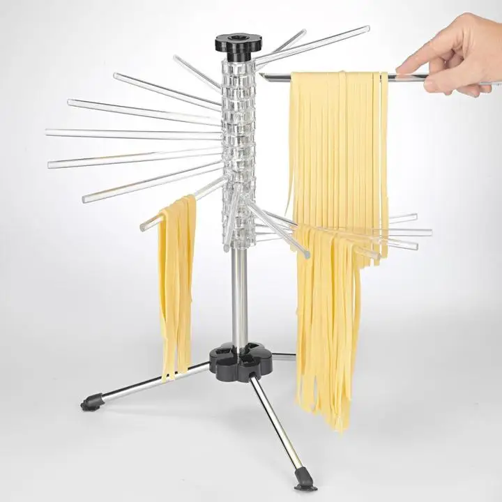 16 Rods Anti-Slip Collapsible Pasta Drying Rack| Alibaba.com