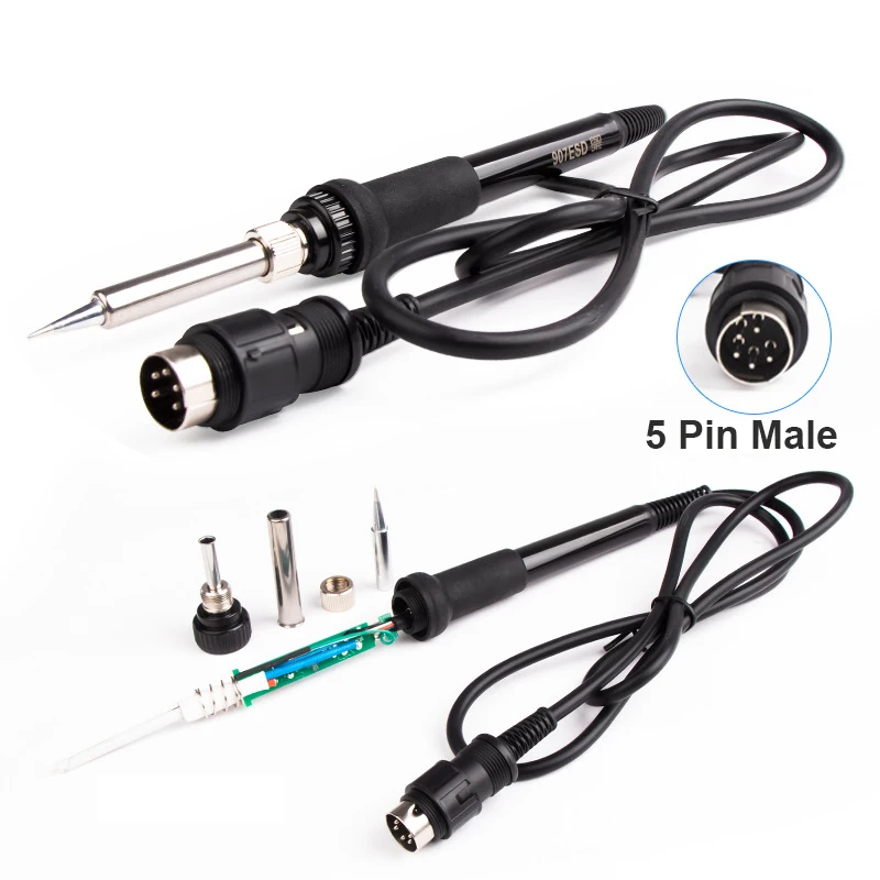 Wholesale Csd-907b 5pin Male Or 5pin Female Soldering Iron For 936 ...