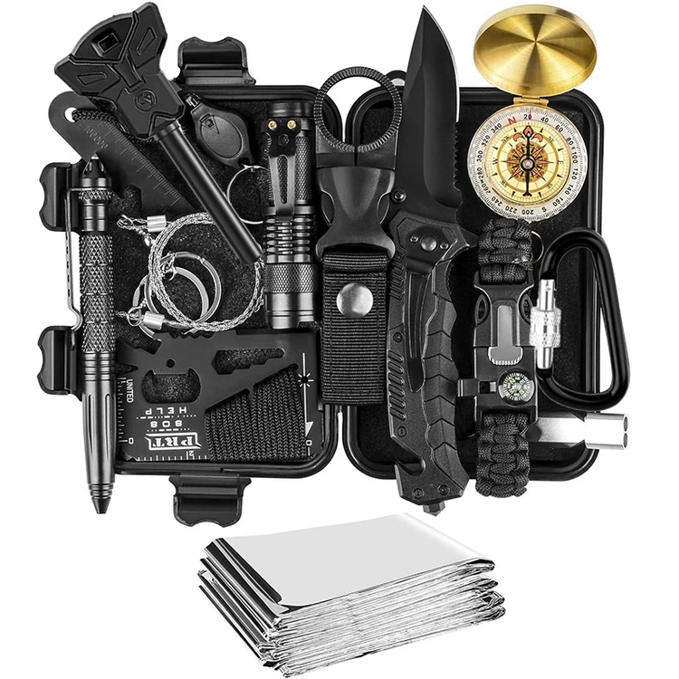 Professional Emergency Survival Gear Upgraded Tactical Defense Survival ...