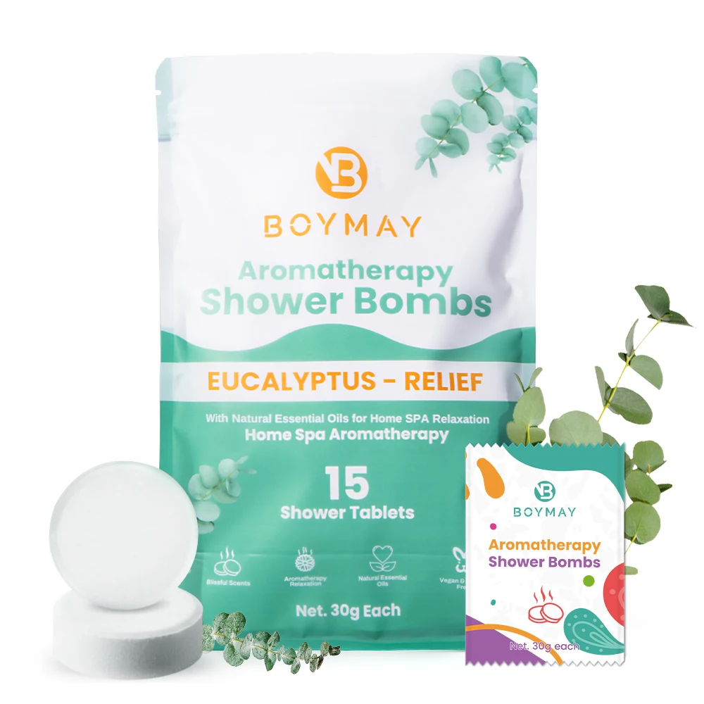 Bath Supplies Care Variety Pack All Natural Cleverfy Shower Steamers ...