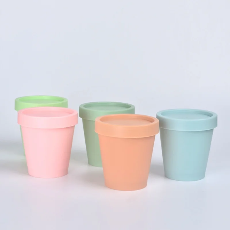 Matte Body Scrub 200g Jar Pink Green Orange Blue Empty Plastic Hair ...