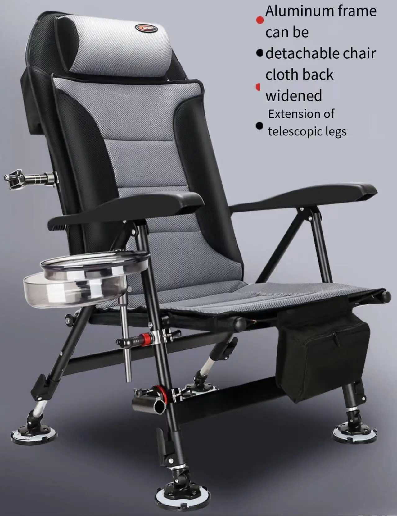 Xy Best Portable Folding Beach Fishing Chair Spring Plate Outdoor ...