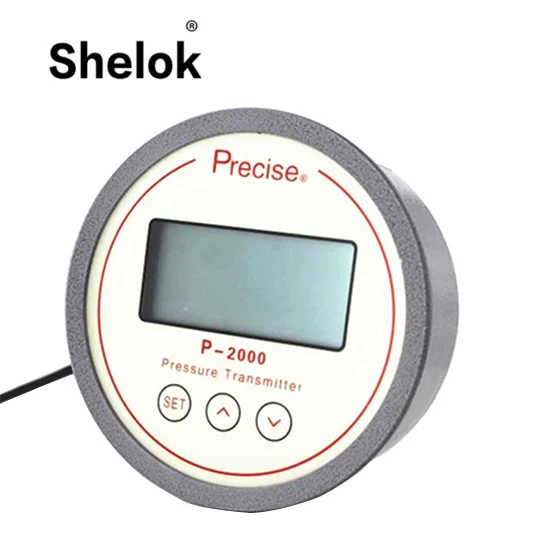 Digital Pressure Gauge with Data Logger RS485 Protocol