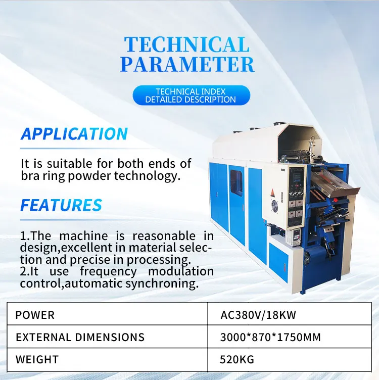 YL-003 Automatic Bra Wire Coated Head Machine Wire Tipping Machine