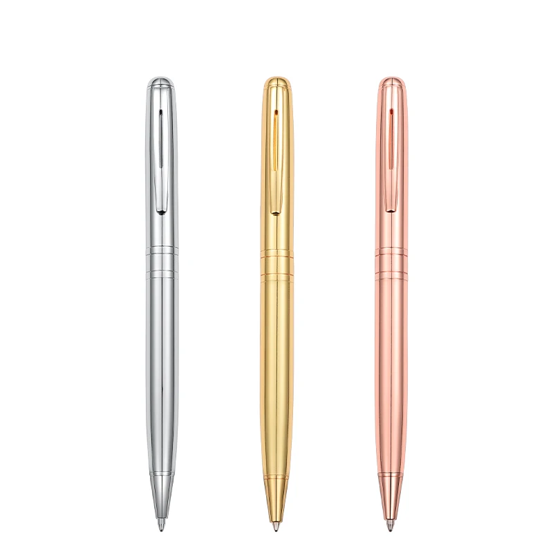 Ball Pen / Metal Painting Logo Metal Hot Selling Silver/gold/rose Gold ...