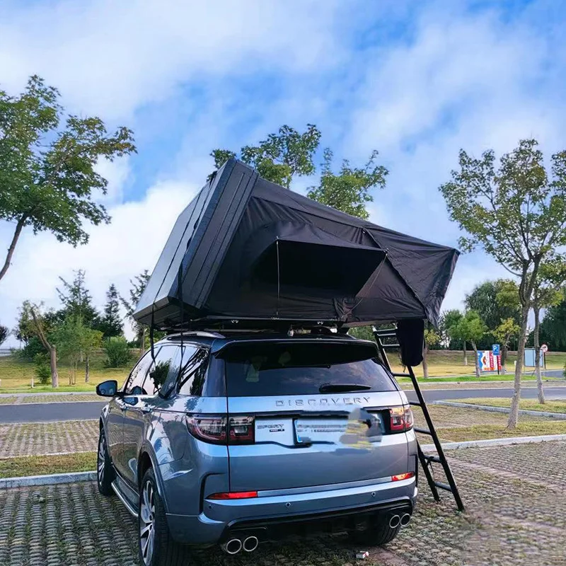 Cheap Car Roof Tent Awning Triangle Car Roof Top Sleeping Tent Aluminum ...