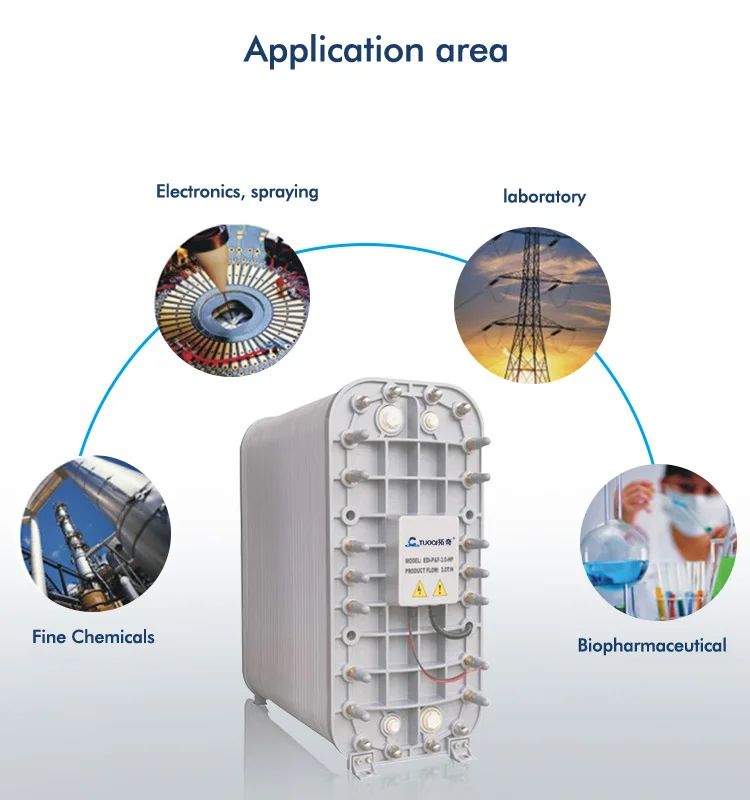 Electrodeionization Edi Pure Water Manufacturing Water Treatment Plant ...