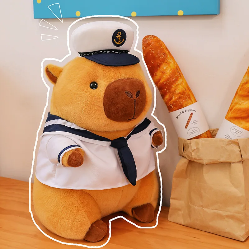Kawaii Capybara Doll Spitting Bubbles Capybara Creative Funny Stuffed ...