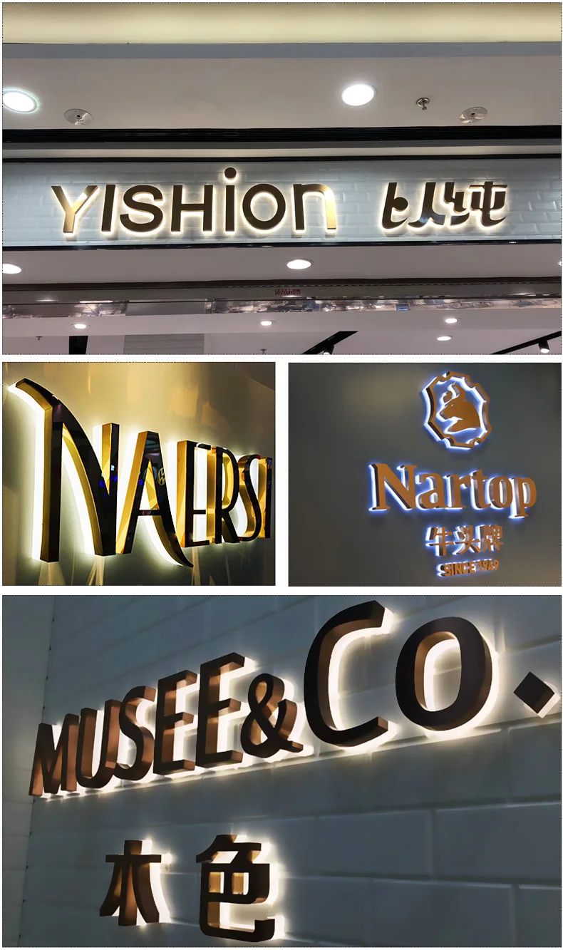 Business Sign Board Logo Office Indoor Outdoor Backlit Illuminated ...