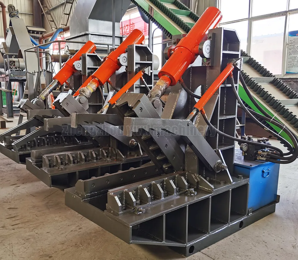 Tyre Recycling Tire Cutter Machine For Make Whole Tires Into Pieces ...