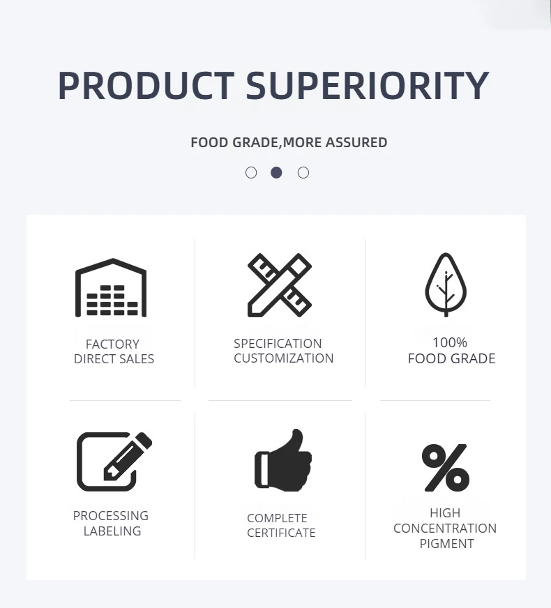 Edible Food Coloring Purple Agent Ink Gel Liquid Coloring Natural Food ...