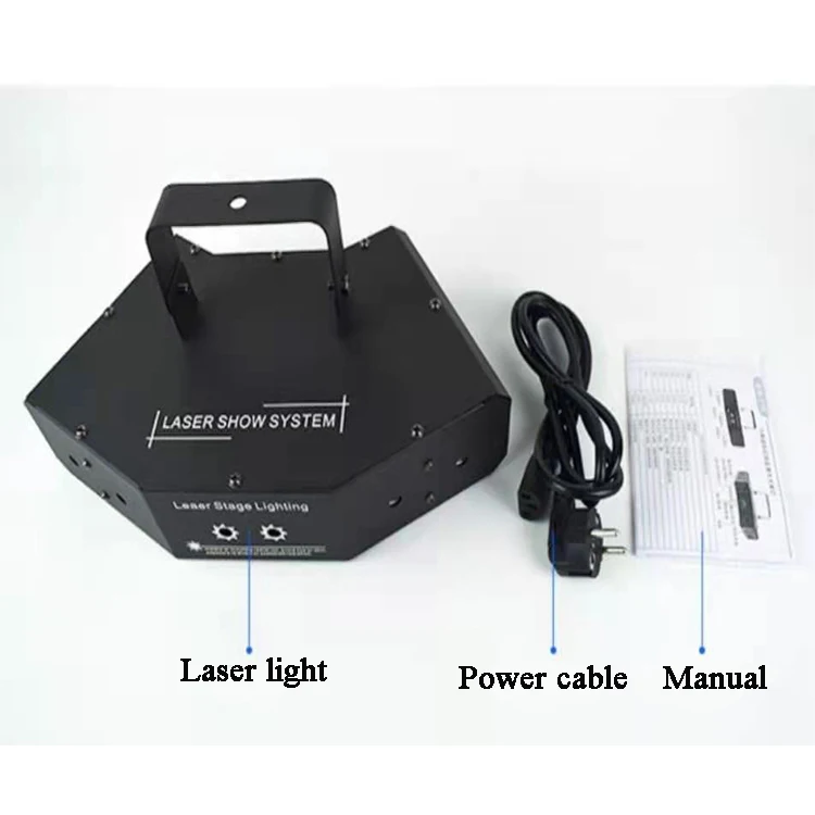 RGB Scan Lines DJ Disco Bar DMX Laser Beam Light - 20000hrs