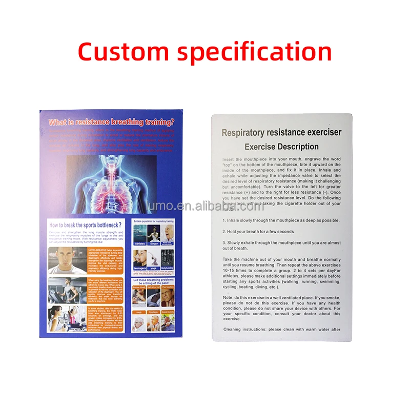 Ultrabreathe O2 Trainer - Enhance Lung Capacity & Performance