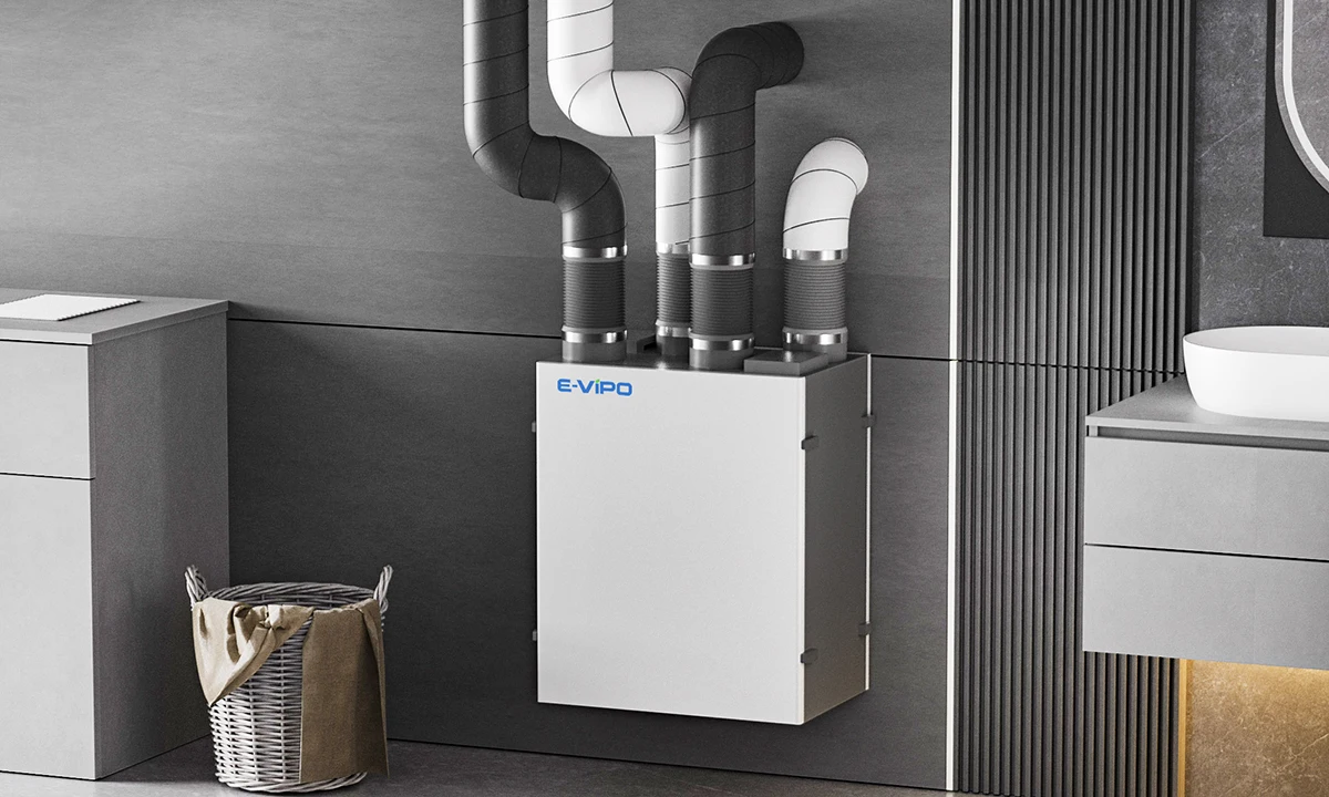 CO2 RH Sensor HRV Heat Recovery Ventilation Unit Air Recuperator