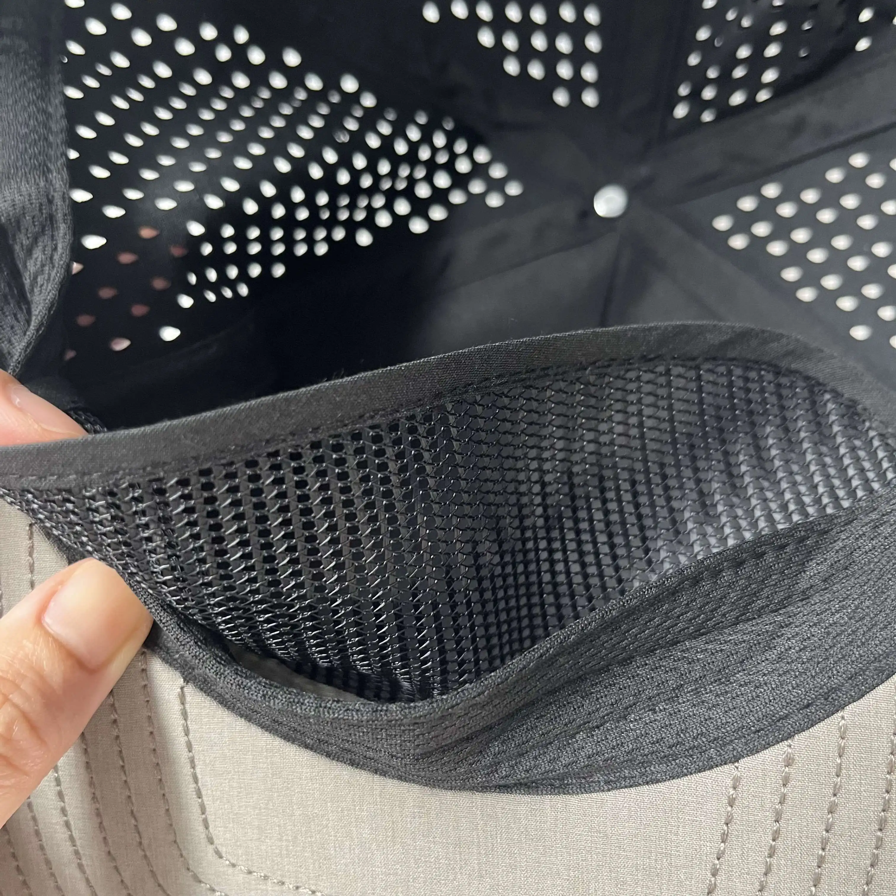 Hs16 Waterproof Laser Cut Drilled Hole Performance Perforated Pvc Hat ...