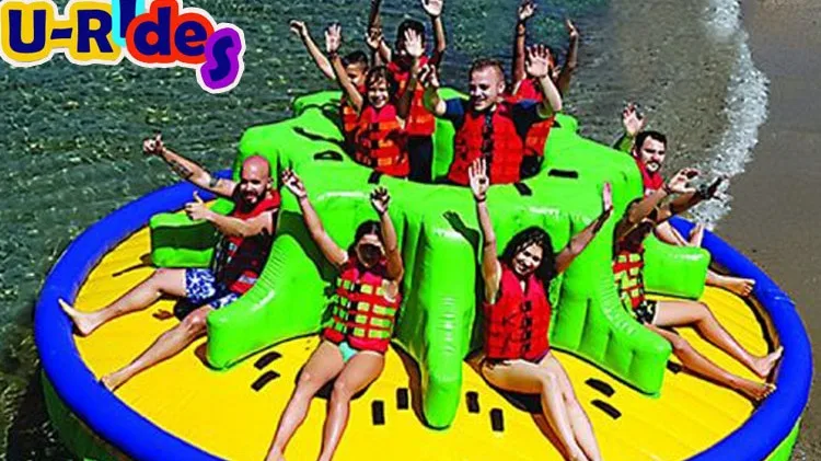 Customized Inflatable Floating Spinner Octopus Twister Boat Tube ...