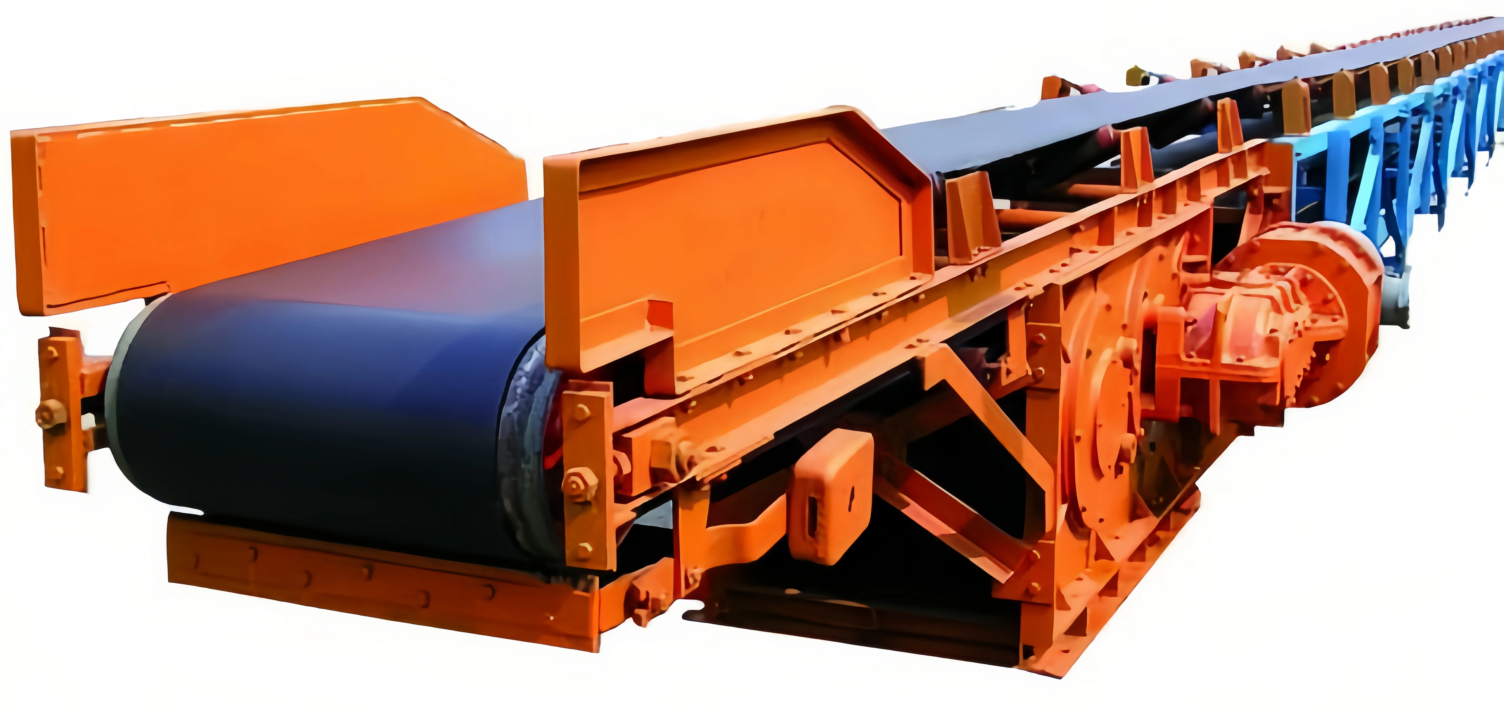 High Efficiency Rubber Belt Conveyors for Quarry & Mine