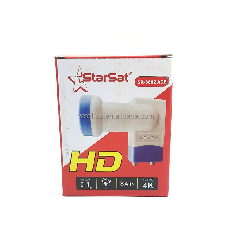 Starsat SR-3602 ACE 4K Supported Digital Lnb Universal KU Band Twin LNB