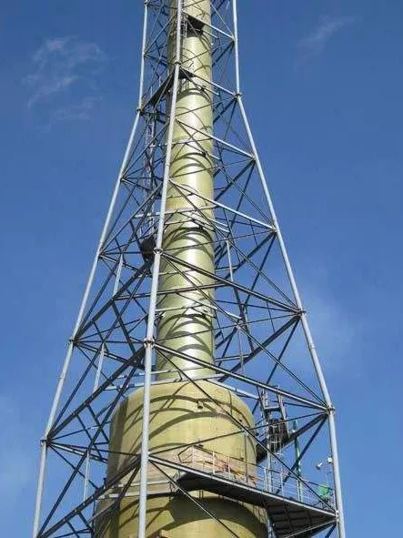 Industrial Steel Chimney Tower Telecommunication Accessory From Chinese ...