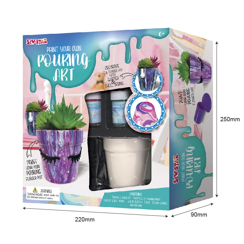 Color Box DIY Pouring Drawing Kit - Educational Crafts