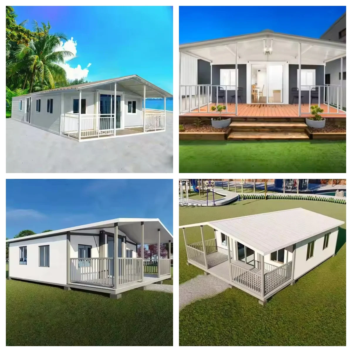 Expandable Container House - Modern Steel Structure Frame